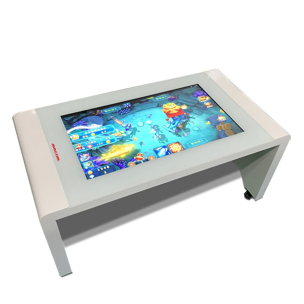 Mesa Interactiva Táctil Cap 55" - Blanca - AVA Soluciones